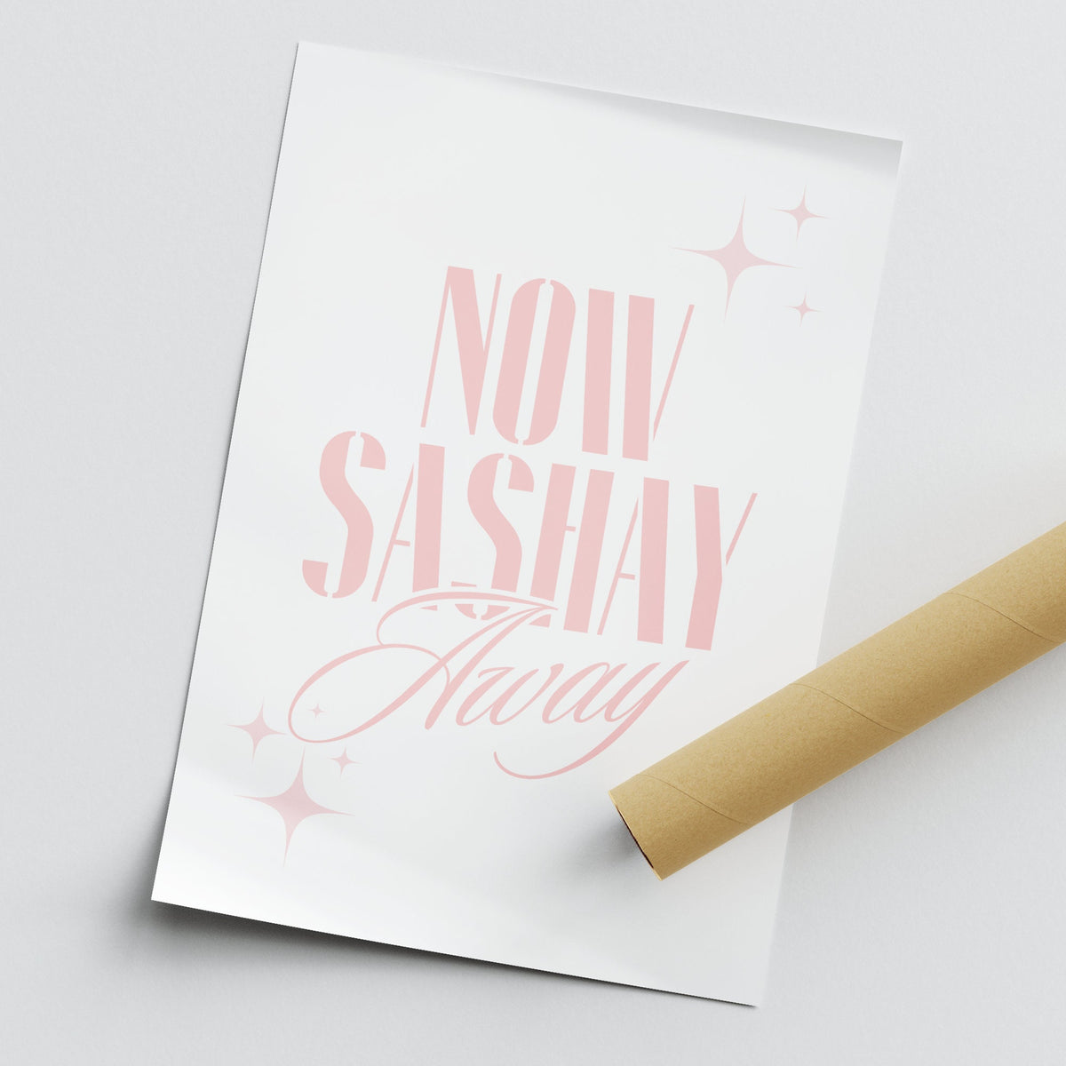 Sashay Away - Pink Stars Poster: RuPaul's Drag Race Inspired Print, Ic ...